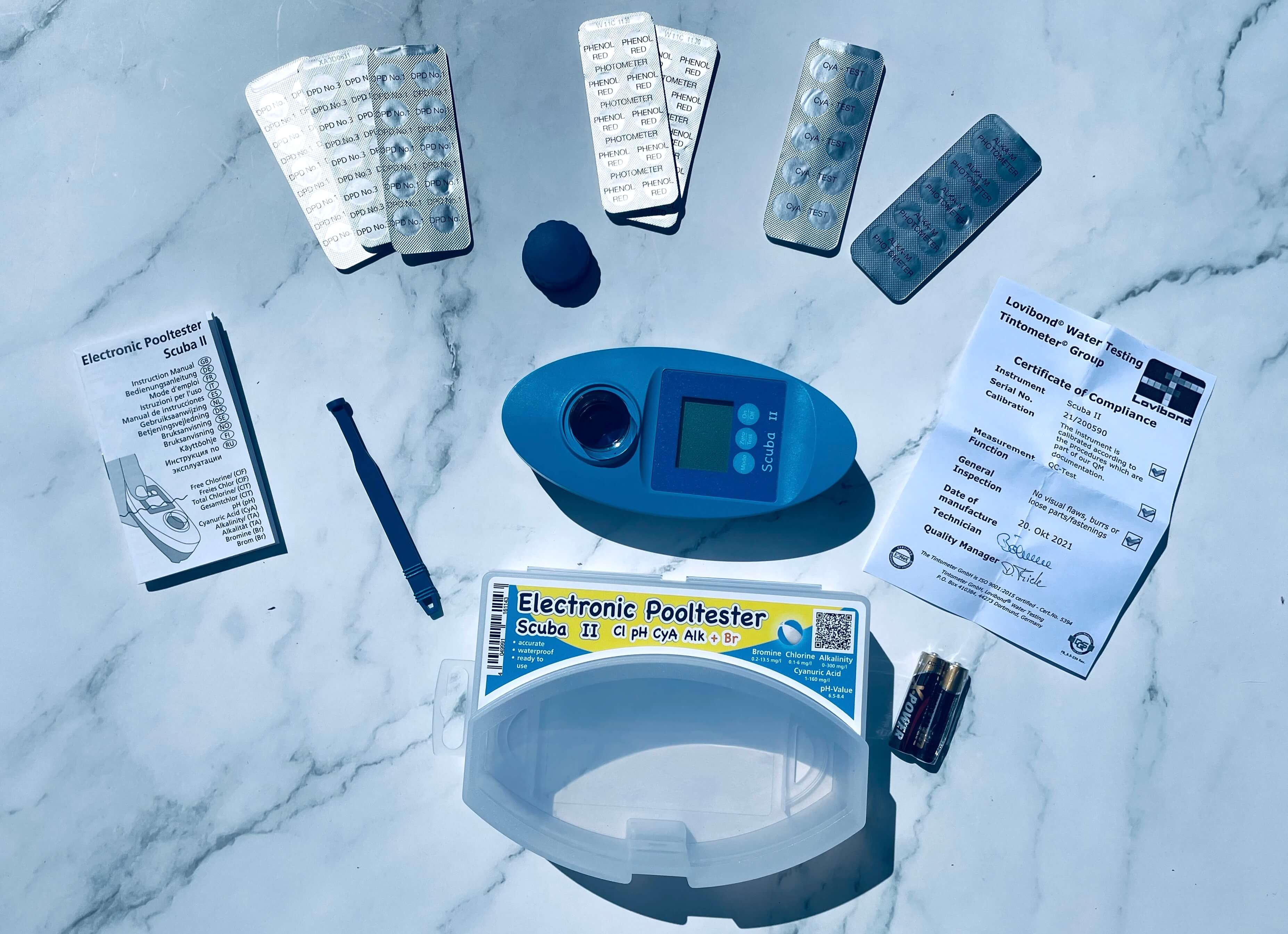 TEST: Lovibond Scuba 2 pool tester anmeldelse | Havekalenderen